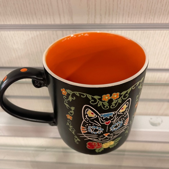 Eccolo | Dining | New Halloween Charlie Cat Day Of The Dead Floral ...